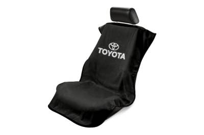 Svcustoms - Seat Armour SA100TOYB - Toyota Black Towel Seat Cover